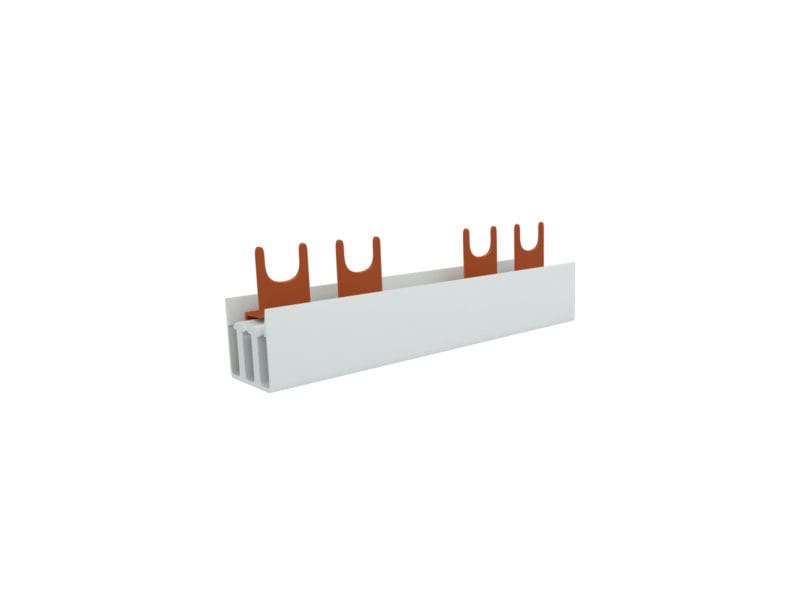 Insulated busbar PS/G 2-phase 5-modules (4-poles) 12mm2 - DOKTORVOLT®