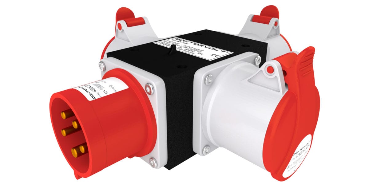 Rozgałęźnik 3-fazowy wejście 32A wyjście 3x32A ROP 3253 DV - DOKTORVOLT®