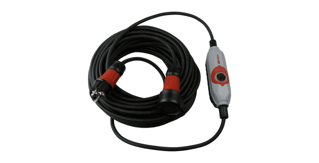 Extension cord 230V with PRCD-S DV-9580-D-230-FI - DOKTORVOLT®