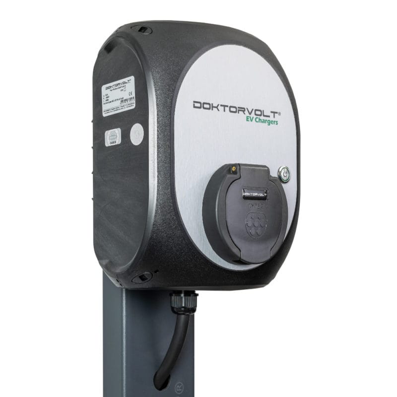 WALLBOX 22 kW Typ 2 Standsäule Ladestation für Elektrofahrzeuge ...